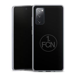 DeinDesign Galaxy S20 FE 5G Handy Silikon H&uuml;lle Case transparent Handyh&uuml;lle 1. Fc N&uuml;rnberg Logo 1. Fcn Silikon Case