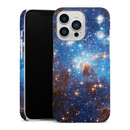 DeinDesign iPhone 13 Pro Handy Premium Case Smartphone Handyh&uuml;lle Schutzh&uuml;lle matt Weltall Star Galaxy Premium Case
