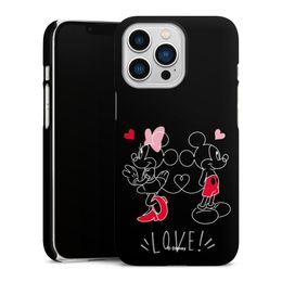 DeinDesign iPhone 13 Pro Handy Premium Case Smartphone Handyh&uuml;lle Schutzh&uuml;lle matt Disney Love Premium Case