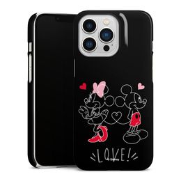 DeinDesign iPhone 13 Pro Handy Premium Case Smartphone Handyh&uuml;lle Schutzh&uuml;lle gl&auml;nzend Disney Love Premium Case