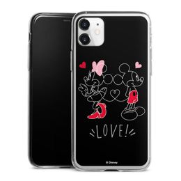 DeinDesign iPhone 11 Handy Slim Case Silikon Handyh&uuml;lle transparent H&uuml;lle extra d&uuml;nn Disney Love Silikon Slim Case