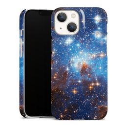 DeinDesign iPhone 13 Mini Handy Premium Case Smartphone Handyh&uuml;lle Schutzh&uuml;lle gl&auml;nzend Weltall Star Galaxy Premium Case