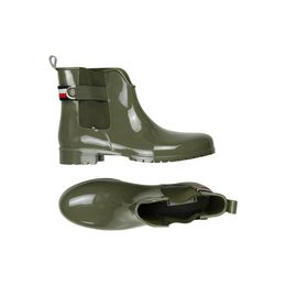 Tommy Hilfiger Stiefelette Damen Größe 42 Second Hand grün