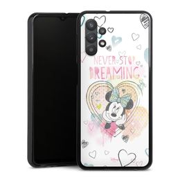 DeinDesign Galaxy A32 5G Handy Silikon H&uuml;lle Case schwarz Handyh&uuml;lle Disney Minnie Mouse Official Licensed Product