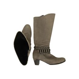 Gabor Stiefel Damen Größe 39.5 Second Hand grau