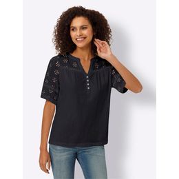 Heine Bluse Damen Gr&ouml;&szlig;e S schwarz