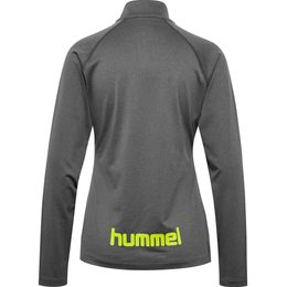 Hummel Sportpullover 'Sprint' Damen Gr&ouml;&szlig;e S neongelb / graphit