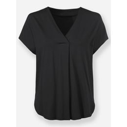 Heine T-Shirt Damen Größe M schwarz