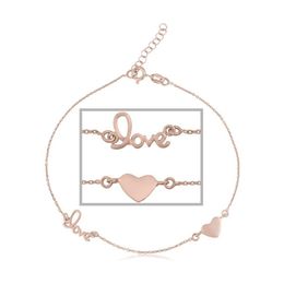 Firetti Foot Jewelry 'Herz' female Gold size One Size