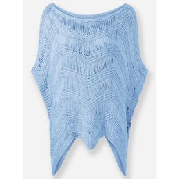 Heine Sweater female Blue size 44/46