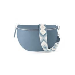 Lepelou Fanny Pack 'JUNA large' female Blue size 30 cm x 19 cm x 9 cm