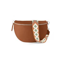 Lepelou Fanny Pack 'JUNA large' female Brown size 30 cm x 19 cm x 9 cm