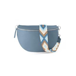 Lepelou Fanny Pack 'JUNA large' female Blue size 30 cm x 19 cm x 9 cm