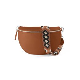 Lepelou Fanny Pack 'JUNA large' female Brown size 30 cm x 19 cm x 9 cm