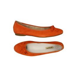 Paul Green Ballerina Damen Größe 40.5 Second Hand orange