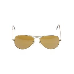 Ray-Ban Sonnenbrille Damen Größe One Size Second Hand gold