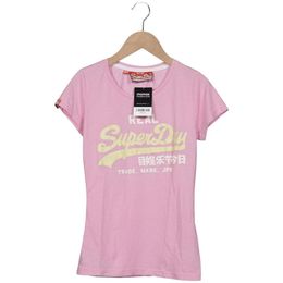 Superdry T-Shirt Damen Größe XS Second Hand pink