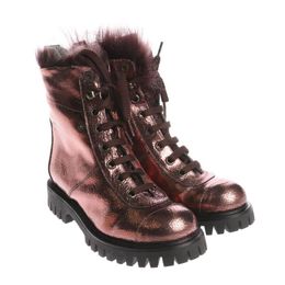ras Stiefeletten Damen Größe 37 Second Hand rosa