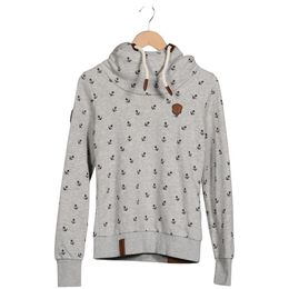 Naketano Kapuzenpullover Damen Größe S Second Hand grau