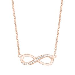 s.Oliver Kette Damen Gr&ouml;&szlig;e One Size rosegold / transparent