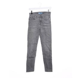 7 For All Mankind Jeans Damen Größe 25 Second Hand grau