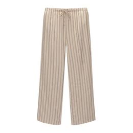 Pull&Bear Pull&Bear Hose Damen Größe 42 ecru / schwarz