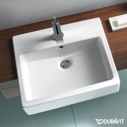 Duravit Vero Halbeinbauwaschtisch, 0314550000,