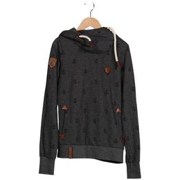 Naketano Kapuzenpullover Damen Größe S Second Hand grau