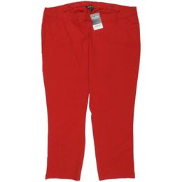 Ulla Popken Stoffhose Damen Größe 6XL Second Hand rot