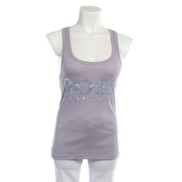 BOSS Top / Seidentop Damen Gr&ouml;&szlig;e M Second Hand lavendel