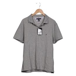 Tommy Hilfiger Poloshirt Herren Größe XXL Second Hand grau