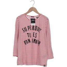 Superdry Langarmshirt Damen Größe XXL Second Hand weiß