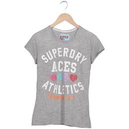 Superdry T-Shirt Damen Größe M Second Hand grau