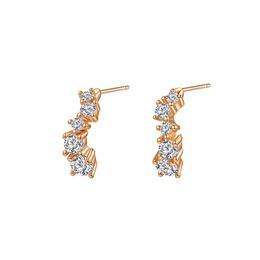 Hey Happiness Earrings 'Celestial Sparkle' female Gold size One Size