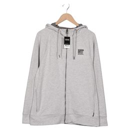 Superdry Kapuzenpullover Herren Größe XXL Second Hand grau