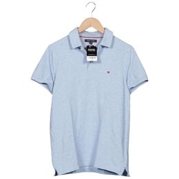 Tommy Hilfiger Poloshirt Herren Größe M Second Hand hellblau