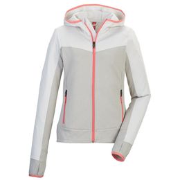Killtec Athletic Zip-Up Hoodie female Grey size 40