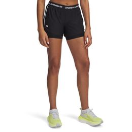 Under Armour Sportshorts 'Play Up' Damen Gr&ouml;&szlig;e XXL schwarz / wei&szlig;