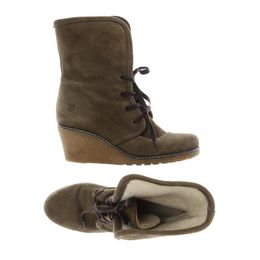 Apple of Eden Stiefelette Damen Größe 39 Second Hand grün