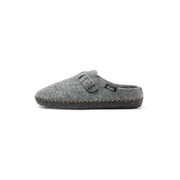 Nuvola. Slippers 'Zueco Belt' female Grey size 36