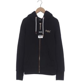 Superdry Kapuzenpullover Damen Größe M Second Hand schwarz