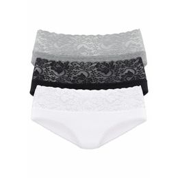 Vivance Slips Damen Gr&ouml;&szlig;e XL grau / schwarz / wei&szlig;