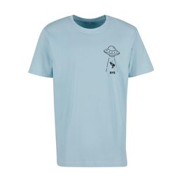 Mister Tee Shirt ' Ufo Drop Tee ' male Blue size L