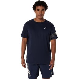 asics Performance Shirt male Blue size S