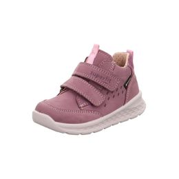 Superfit Sneaker 'Breeze' Jungen Gr&ouml;&szlig;e 28 rosa / altrosa / schwarz / wei&szlig;