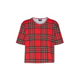 Urban Classics T-Shirt Damen Gr&ouml;&szlig;e S blau / gr&uuml;n / rot / wei&szlig;