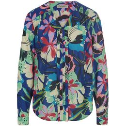 Uta Raasch - Bluse mit V-Ausschnitt, mehrfarbig, Gr. 36 / S