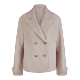 WHITE LABEL - Cabanjacke, beige, Gr. 44 / L - Schurwolle