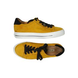Paul Green Halbschuh Damen Größe 37 Second Hand orange