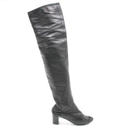 Chanel Stiefel Damen Größe 36 Second Hand braun